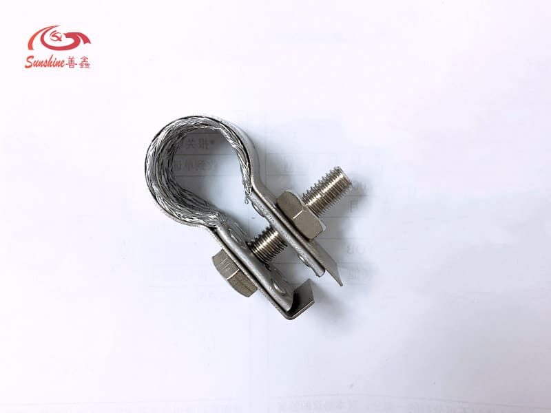 Stainless steel G clamps for Silicon carbide heating elements - Sunshine