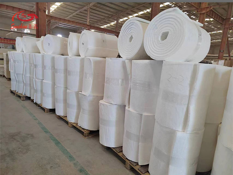 Low Heat Storage Ceramic Fiber Blanket - SunShine Heating